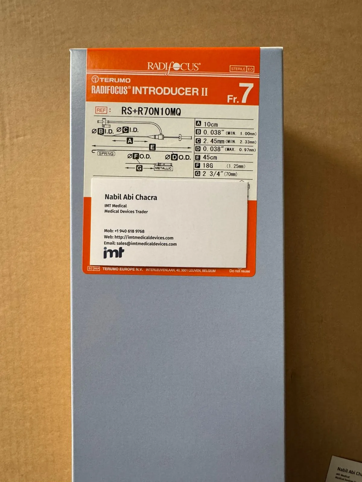 Terumo Navicross Support catheter