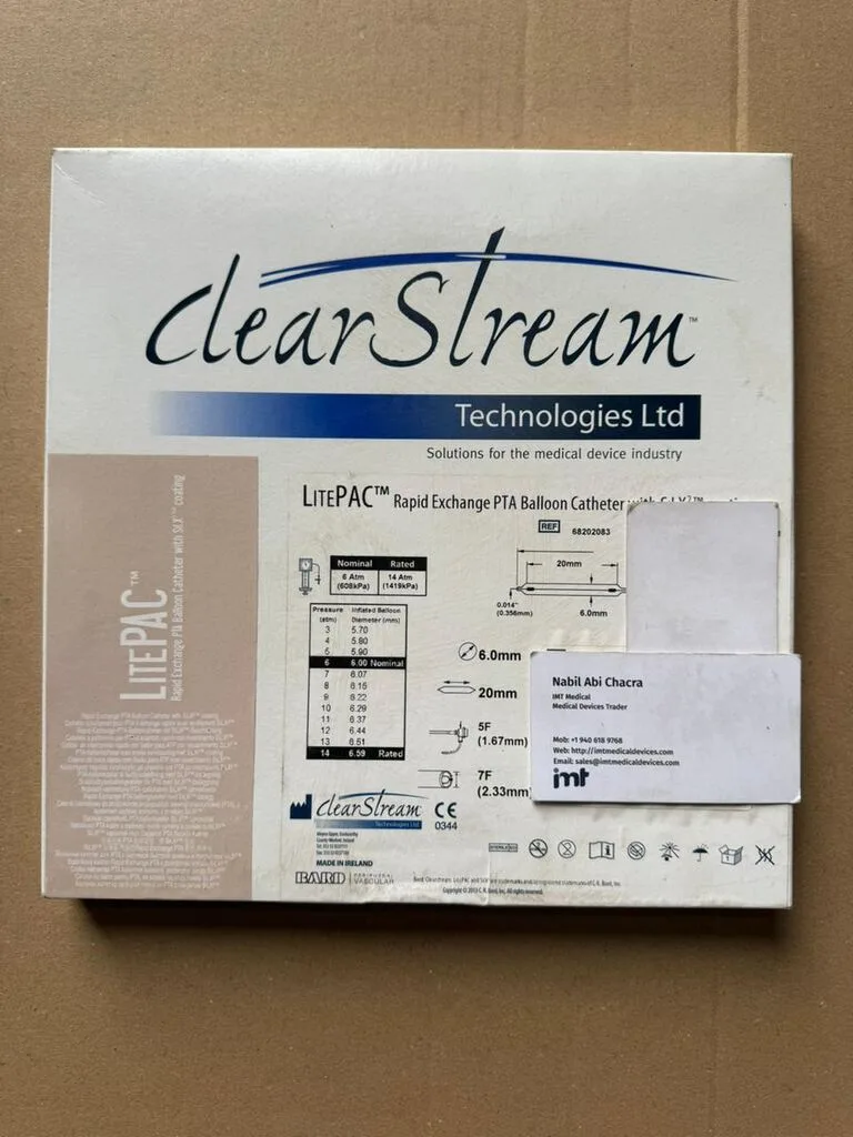 Bd Bard Litepac Ballon Catheter for Peripheral Interv